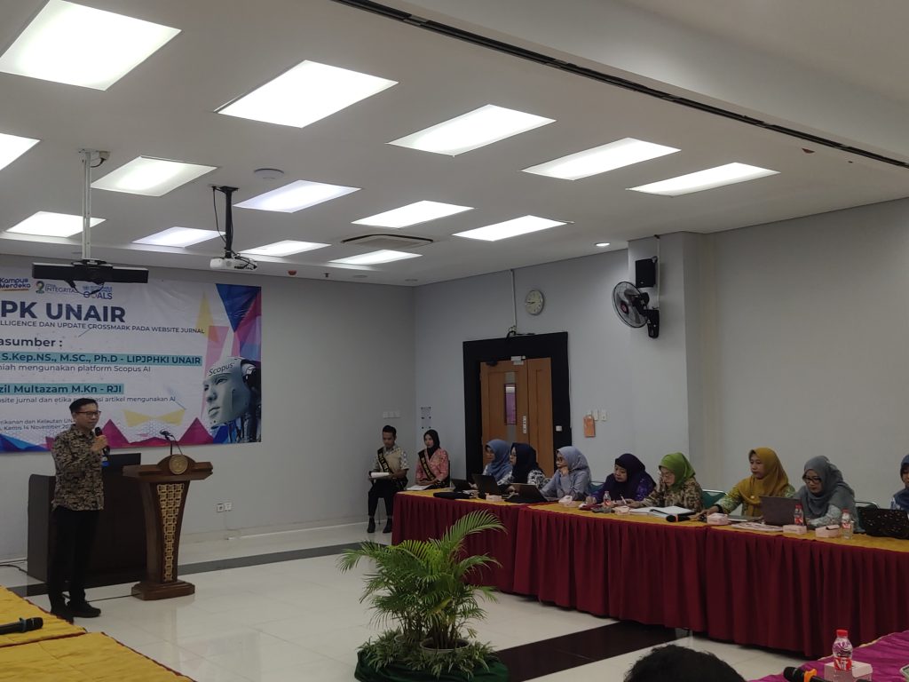 WORKSHOP FPK UNAIR * Etika Publikasi Menggunakan Artificial ...